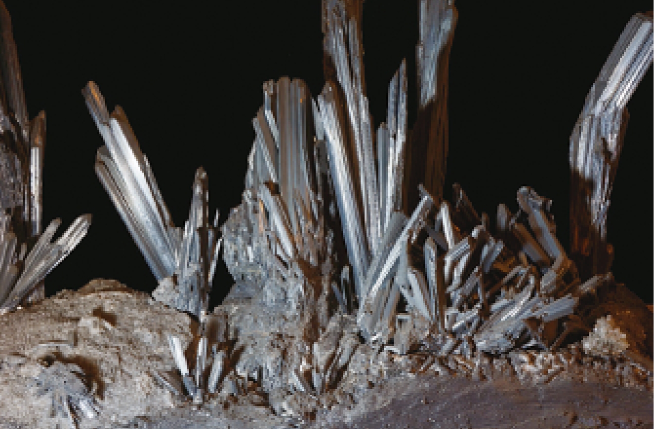 A1 Stibnite from Ichinokawa mine, Ehime, Japan
